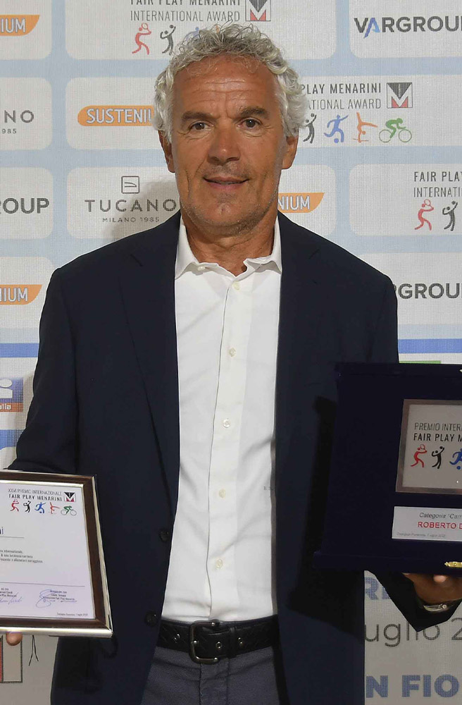 Roberto DONADONI - Premio Internazionale Fair Play Menarini