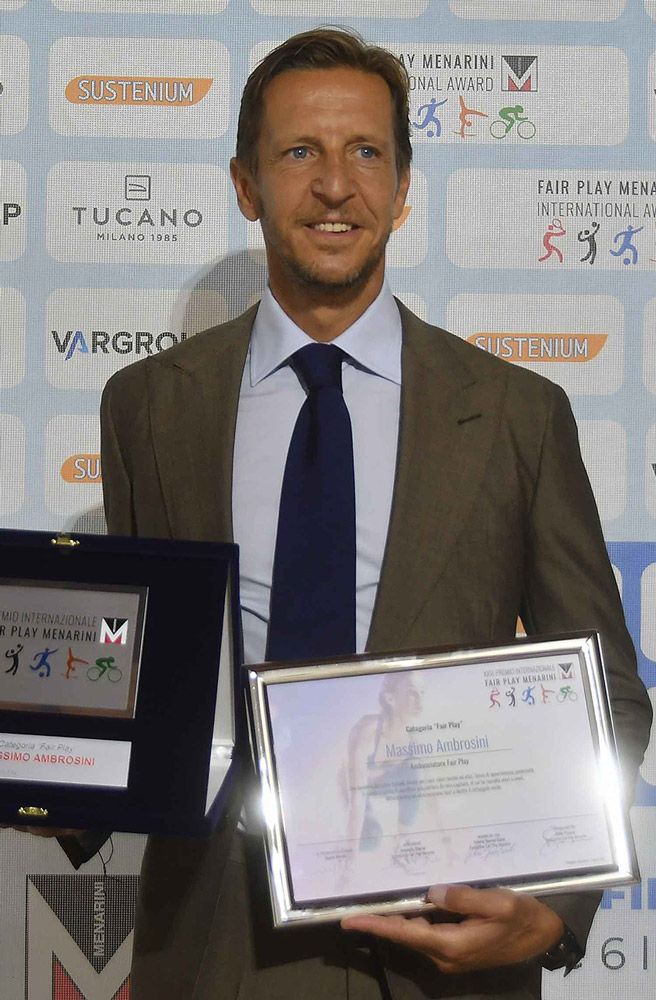 Massimo AMBROSINI - Premio Internazionale Fair Play Menarini