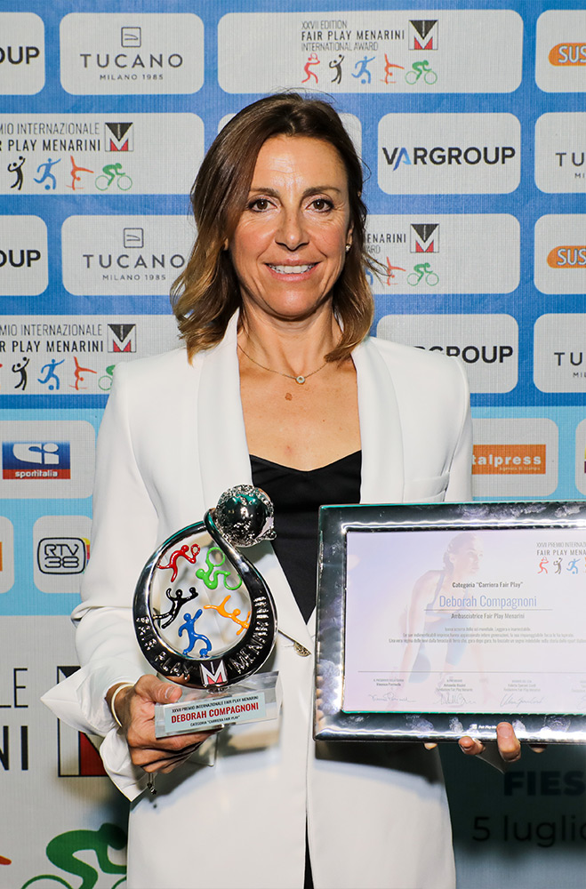 Deborah COMPAGNONI - Premio Internazionale Fair Play Menarini