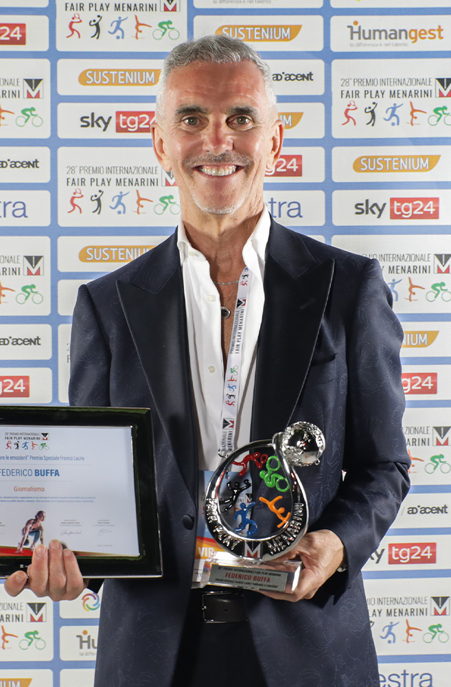 Federico BUFFA - Premio Internazionale Fair Play Menarini