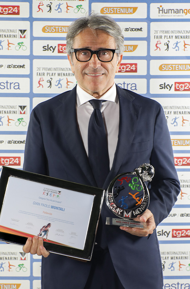 Gian Paolo MONTALI - Premio Internazionale Fair Play Menarini