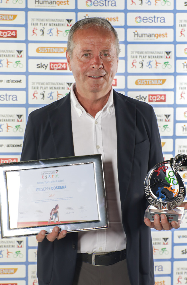 Giuseppe DOSSENA - Premio Internazionale Fair Play Menarini
